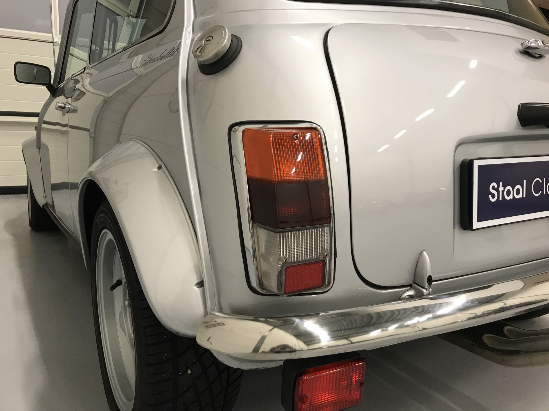 Rover Mini Cooper 1996 Silver Bullet Volledig gerestaureerd in unieke ...