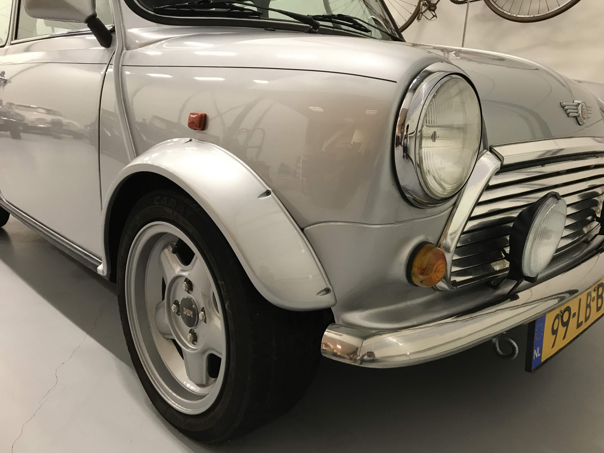 Rover Mini Cooper 1996 Silver Bullet Volledig gerestaureerd in unieke ...