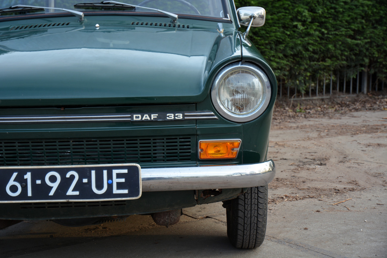 DAF 33 Deluxe van 1972 Variomatic Dailydriver | Staal Classic Center