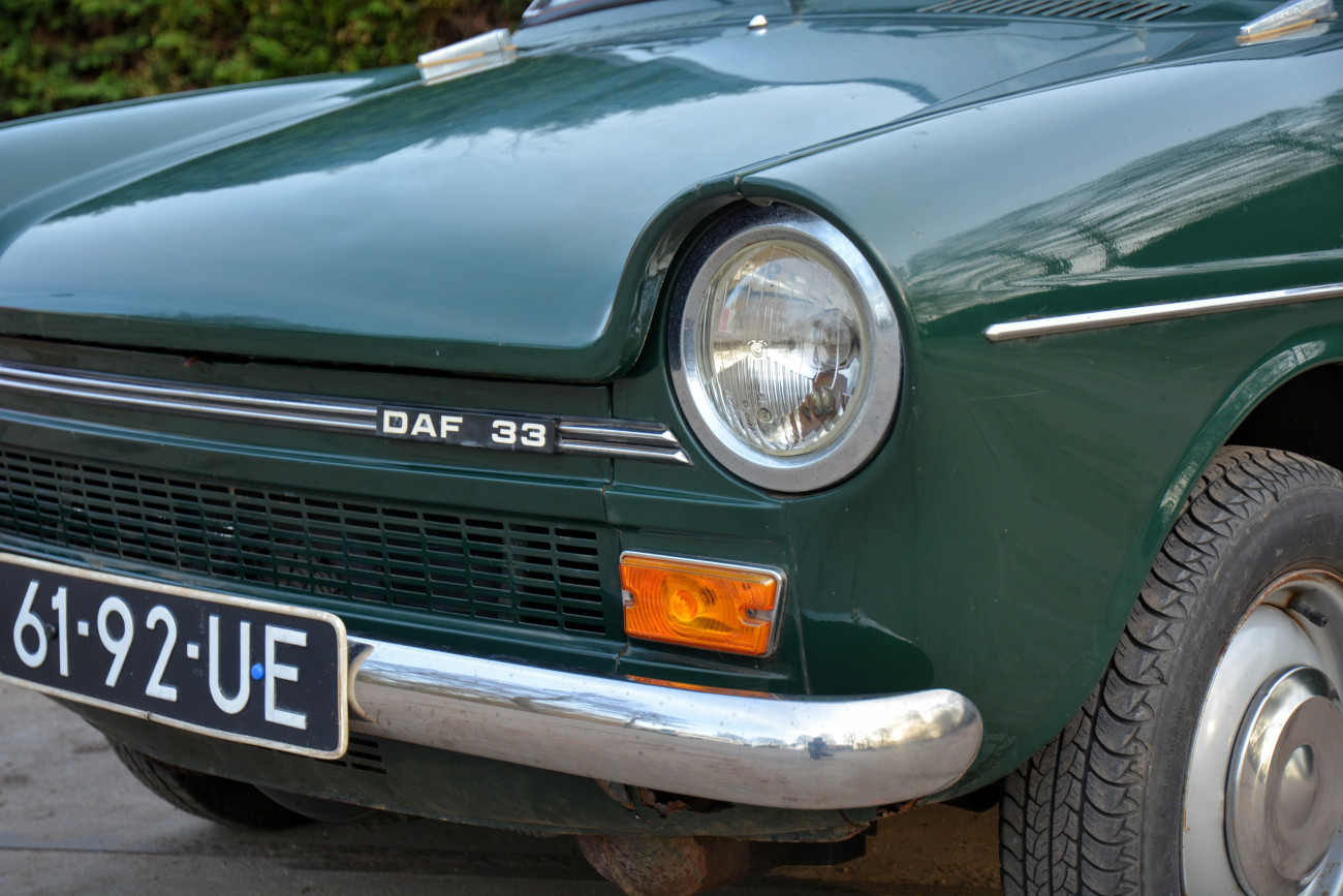 DAF 33 Deluxe van 1972 Variomatic Dailydriver | Staal Classic Center