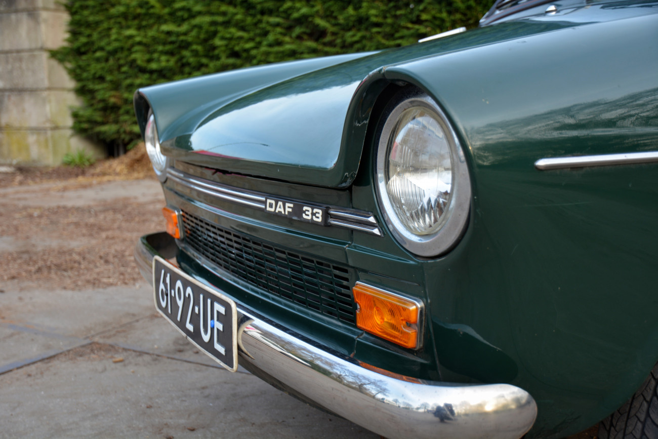 DAF 33 Deluxe van 1972 Variomatic Dailydriver | Staal Classic Center