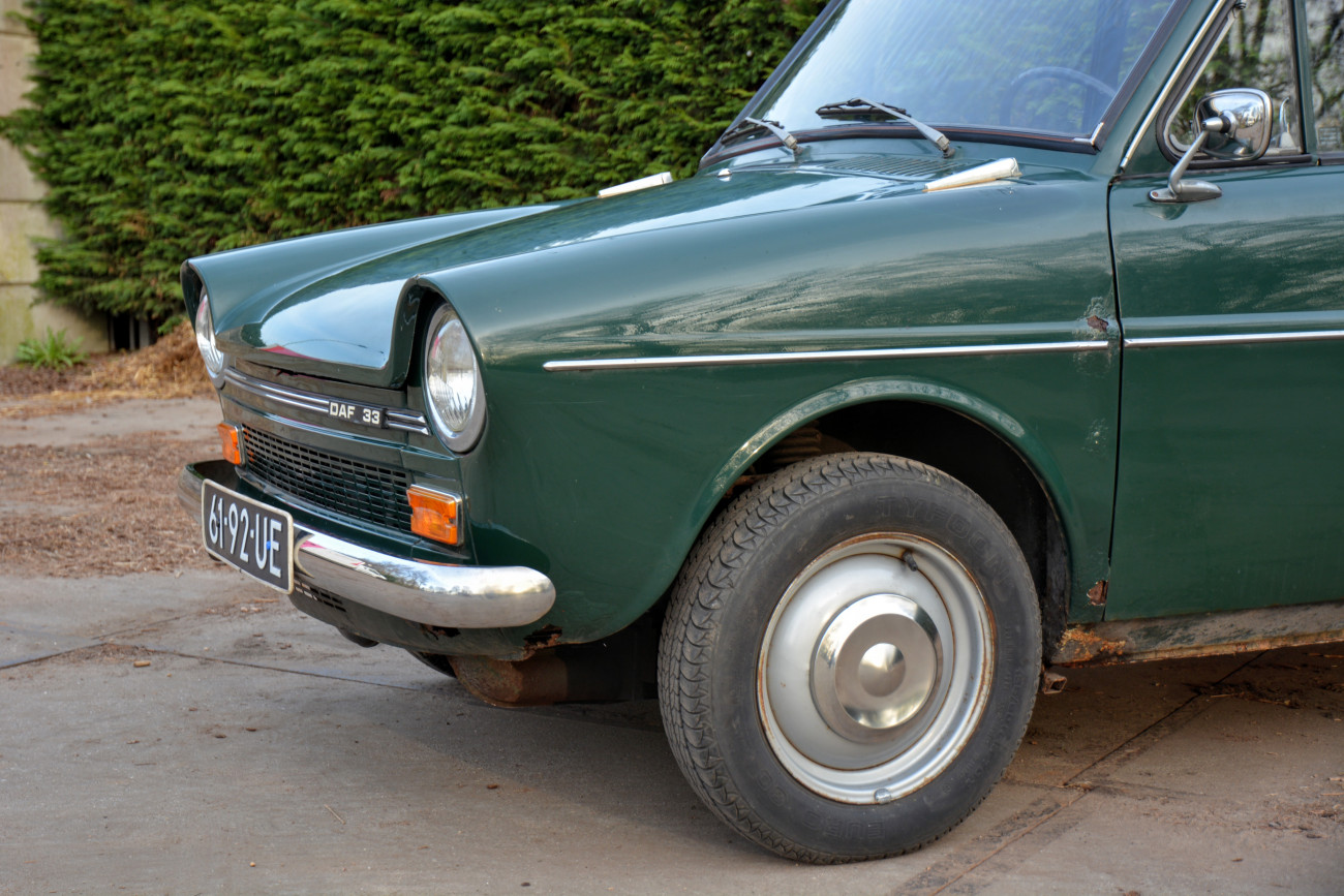 DAF 33 Deluxe van 1972 Variomatic Dailydriver | Staal Classic Center