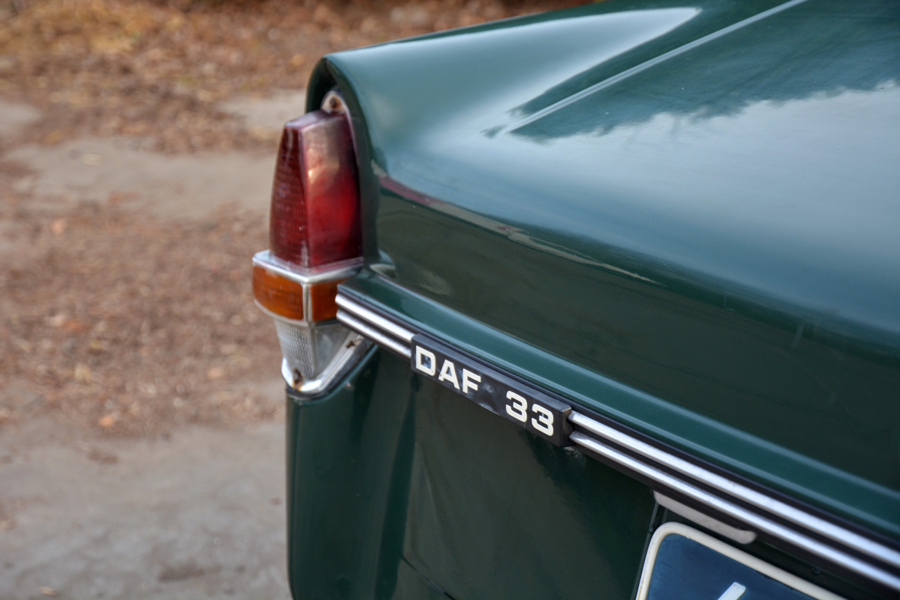 DAF 33 Deluxe van 1972 Variomatic Dailydriver | Staal Classic Center